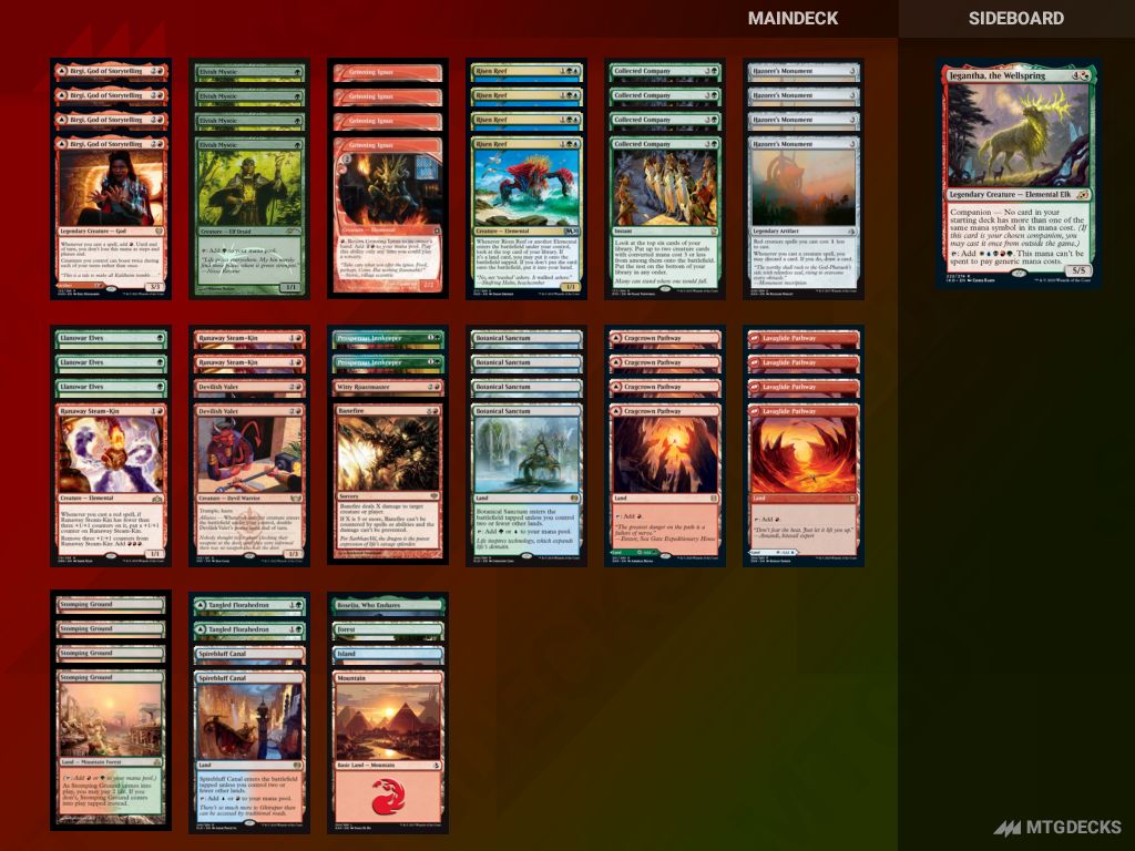 Explorer Grinning Ignus Combo lvd deck by drztdrdn • MTG DECKS