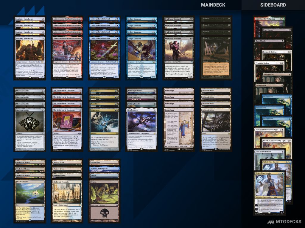 Modern Esper Combo deck by Tyler Schluter • MTG DECKS