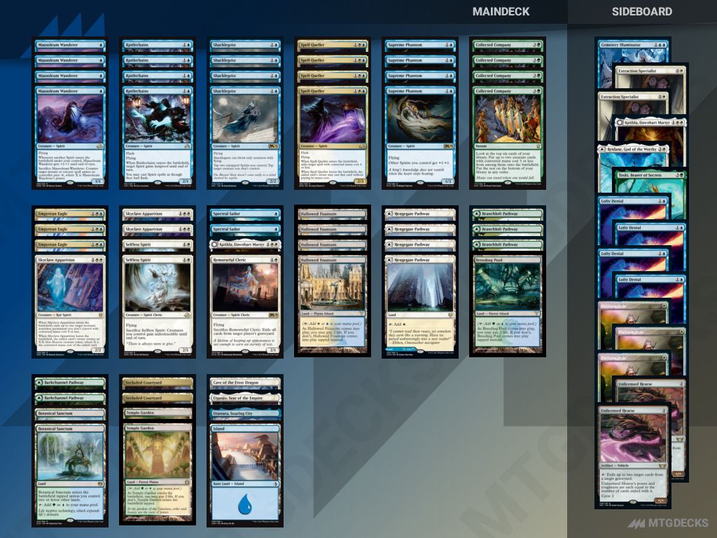 Pioneer Spirit deck by Miyashita Shouta • MTG DECKS