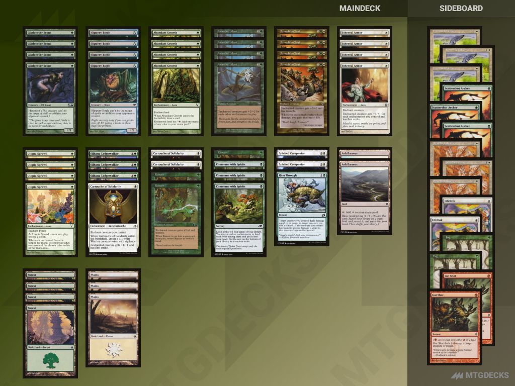 Pauper GW Bogles deck by Wizard_2002 • MTG DECKS