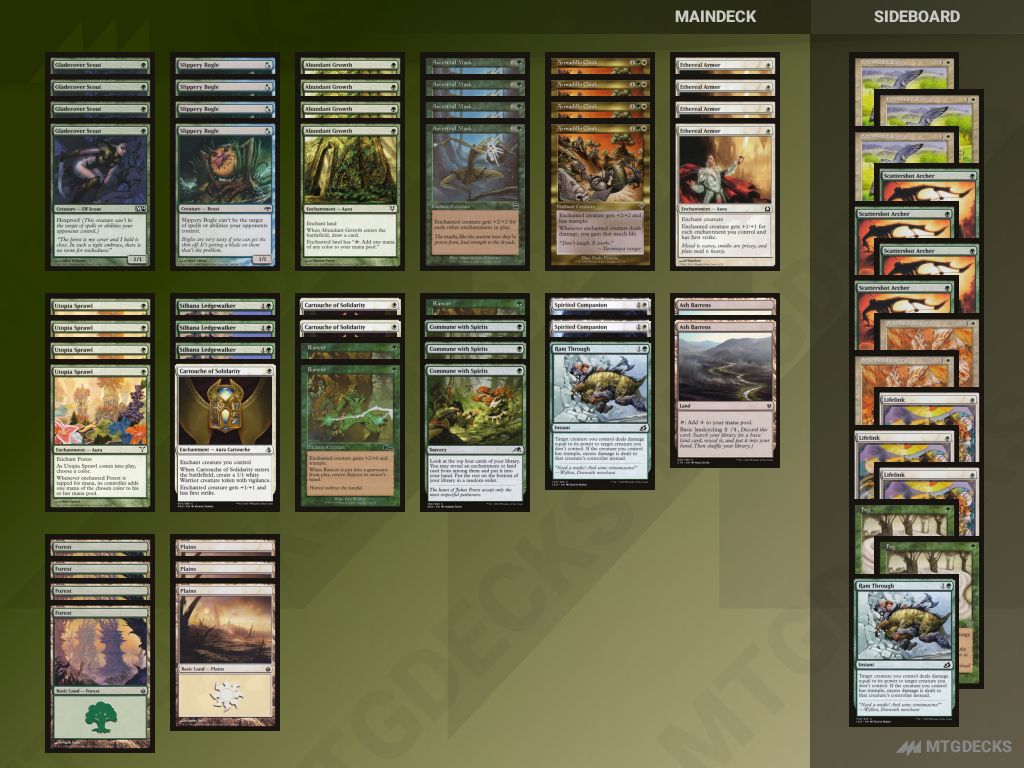 Pauper GW Bogles deck by griffinridermtg • MTG DECKS