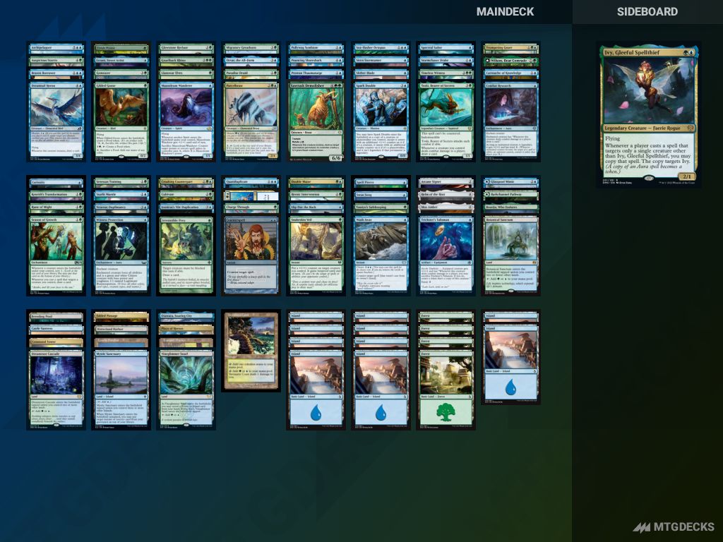 Historic-Brawl Ivy deck by blackjet3 • MTG DECKS