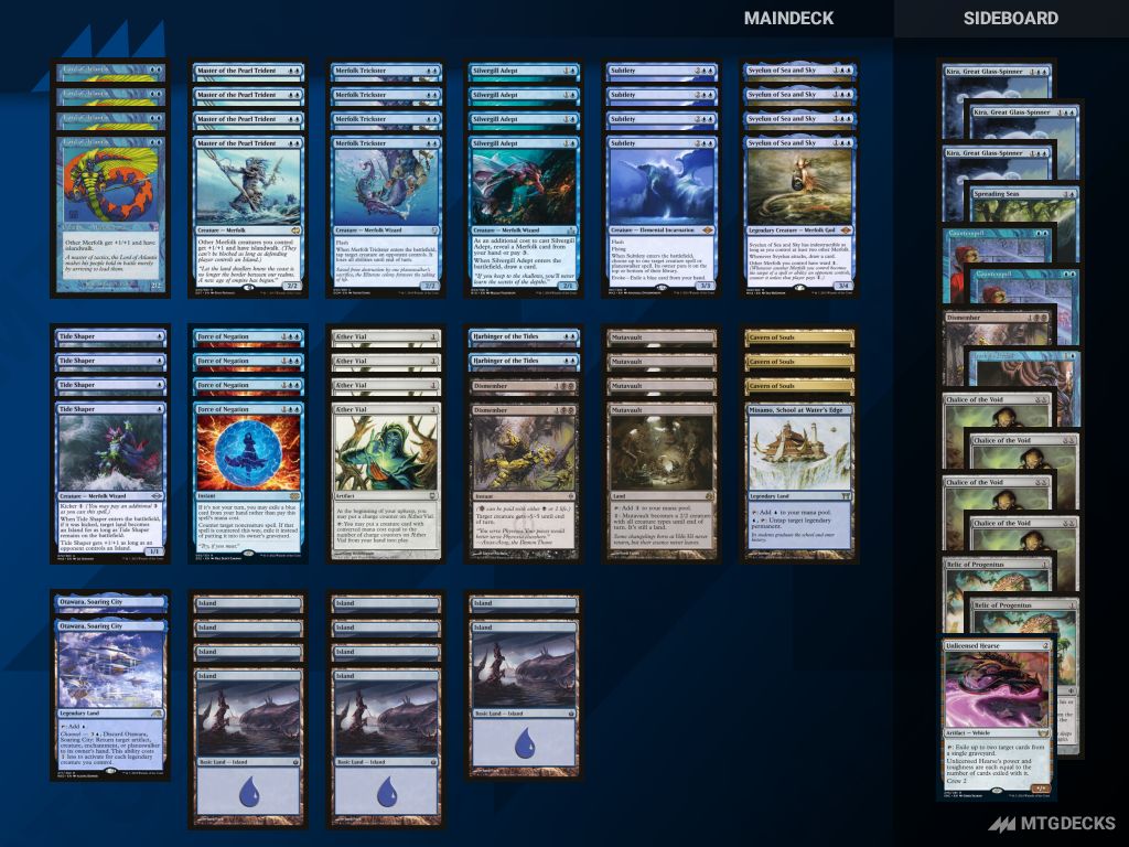 Modern Merfolk deck by Jiji • MTG DECKS