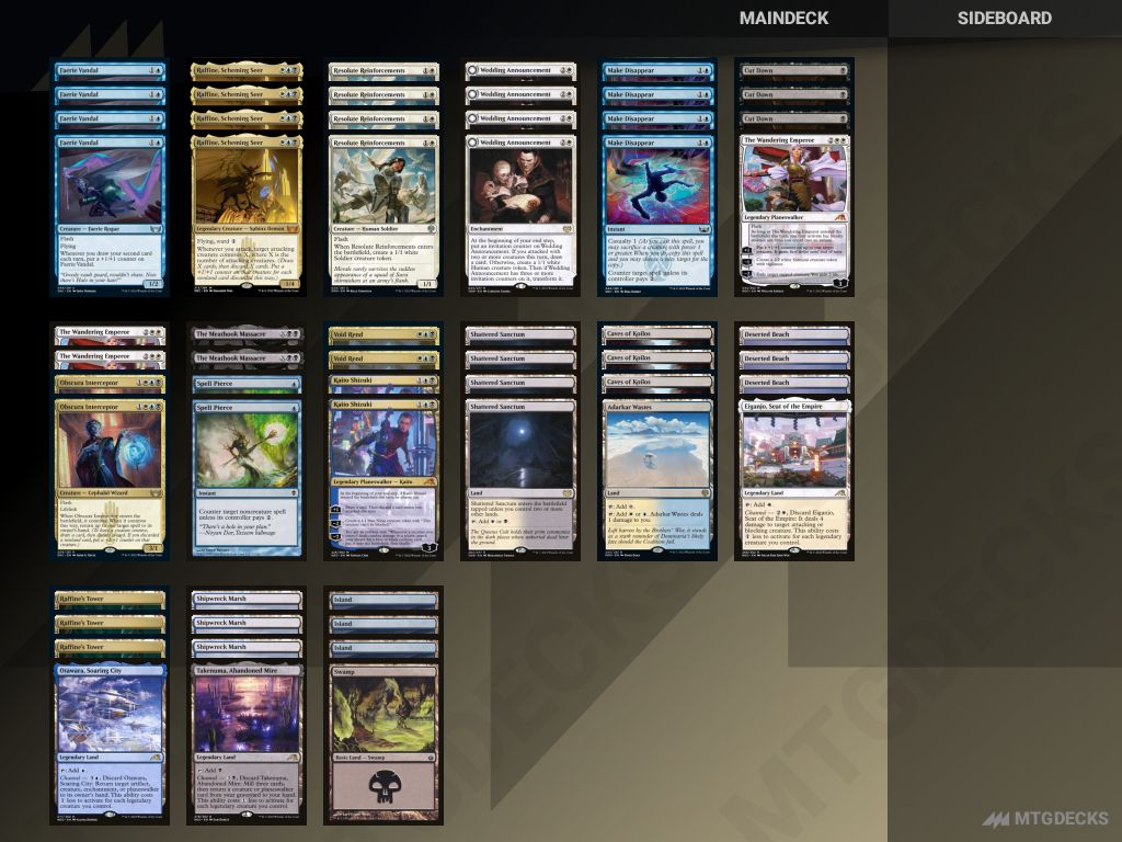 Arena Standard Esper Connive deck by Chus_Nets • MTG DECKS