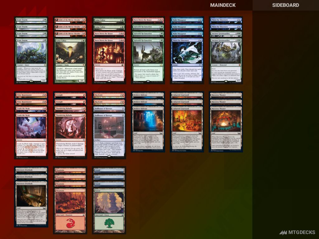 Explorer Terror Swarm deck by Digital_Alchemyst • MTG DECKS