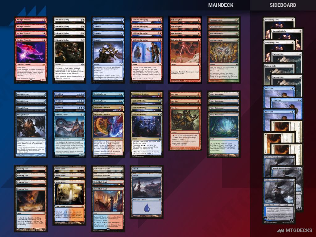 Modern demi-phoenix terror v1.2 deck by blooka25 • MTG DECKS