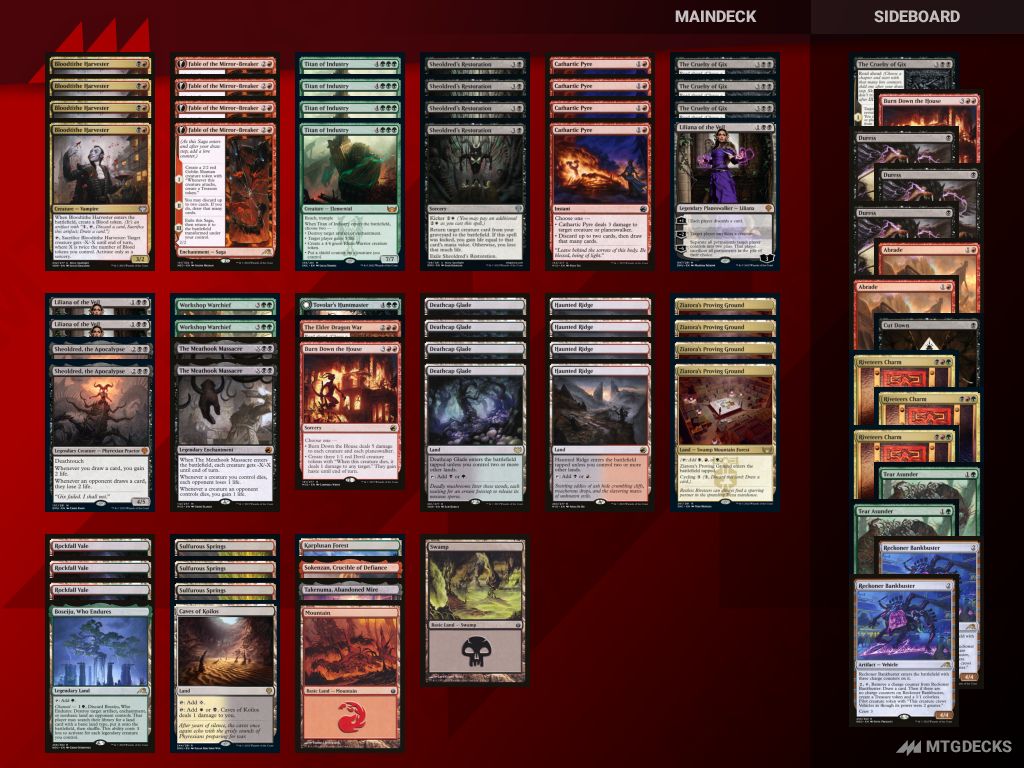 Standard Jund Midrange deck by Adwin Lim • MTG DECKS