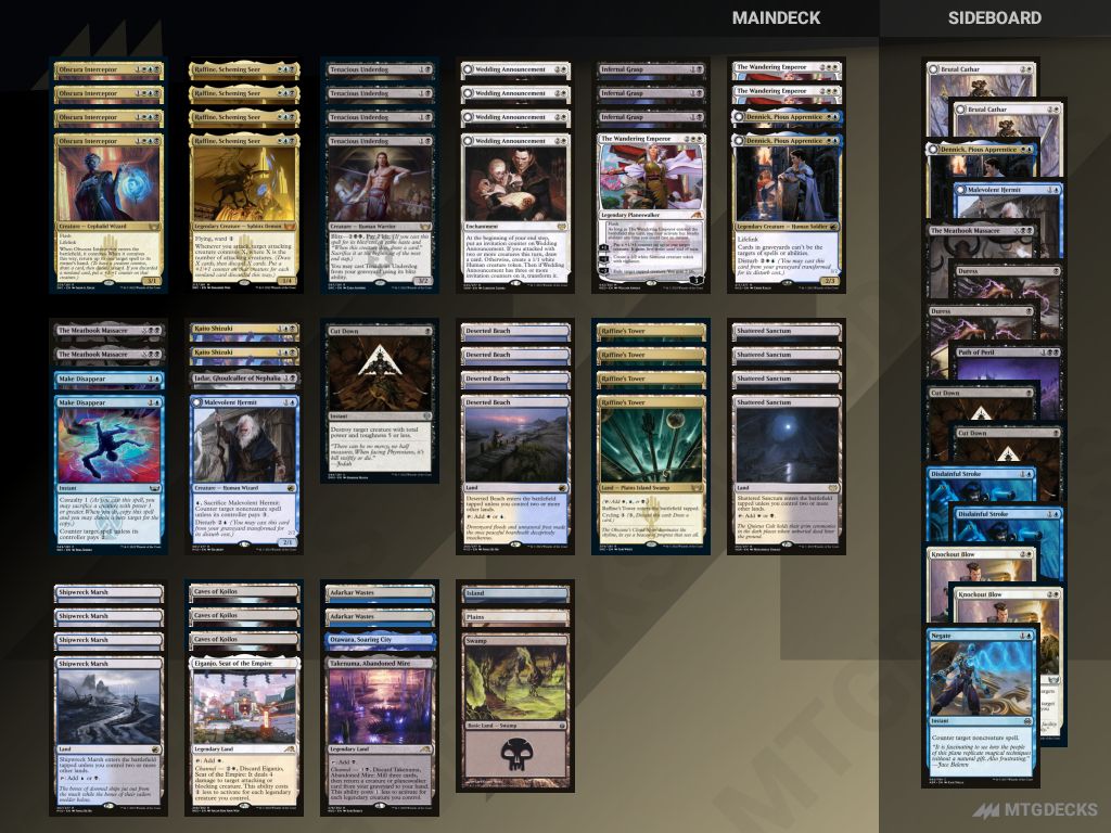 Standard Esper Midrange deck by Mogged • MTG DECKS