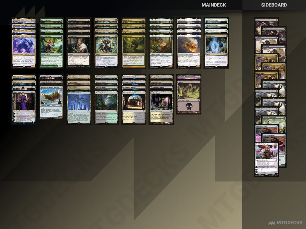 Pioneer Abzan Greasefang deck by Valerio Amer • MTG DECKS