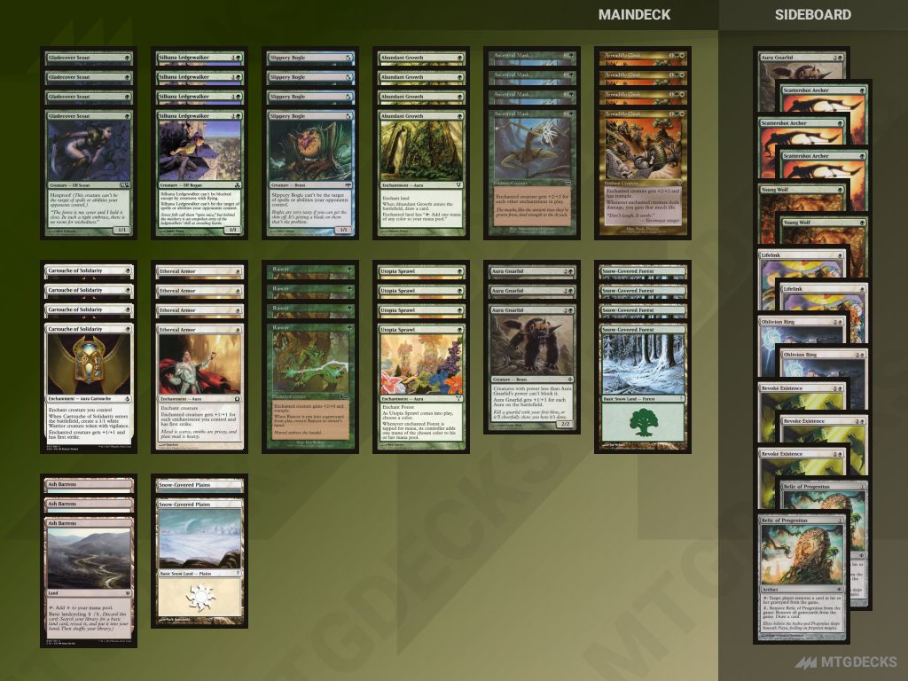 Pauper GW Bogles deck by sai199orz • MTG DECKS