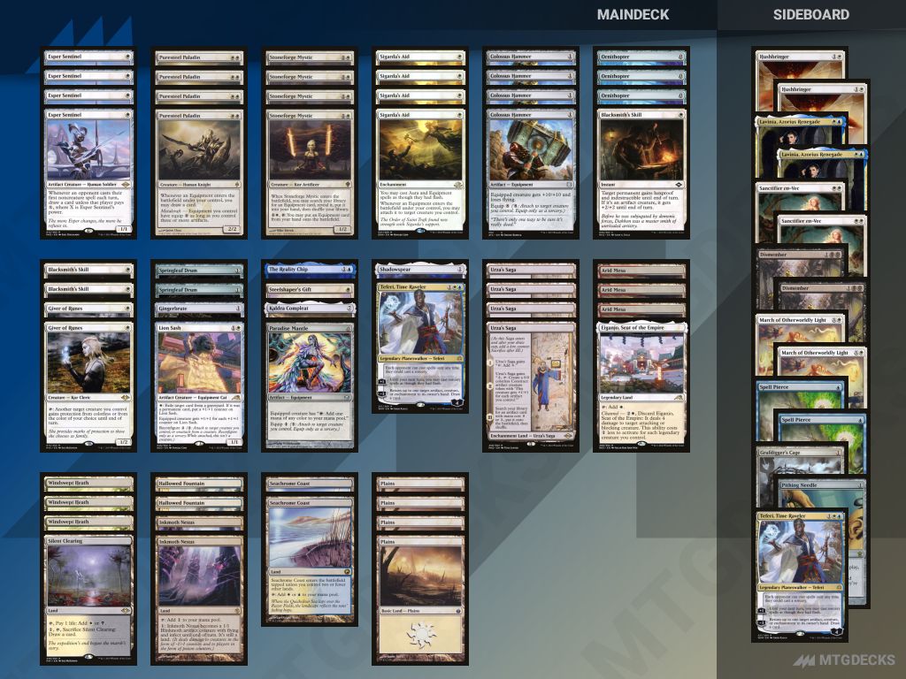 Modern Hammer Time deck by Parrit • MTG DECKS
