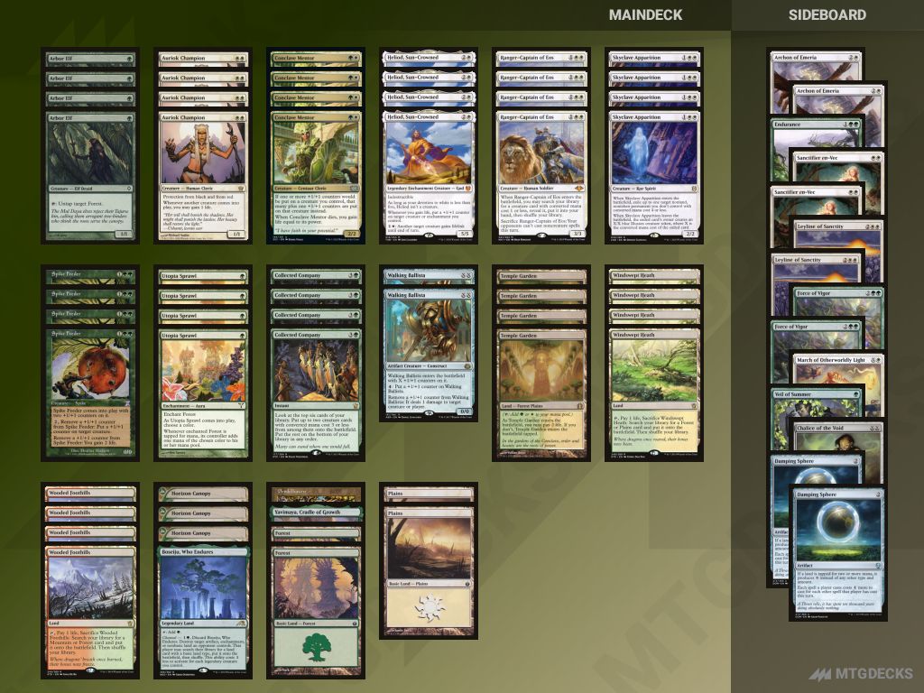 Modern Heliod Company deck by JoaoFialho • MTG DECKS