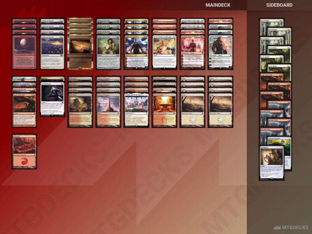 MTG Modern Boros Prison top decks • MTG DECKS