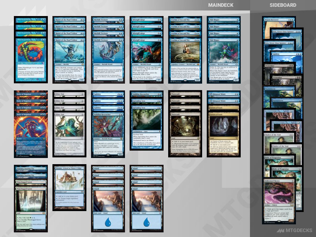 Modern Merfolk deck by bastien lacroix • MTG DECKS
