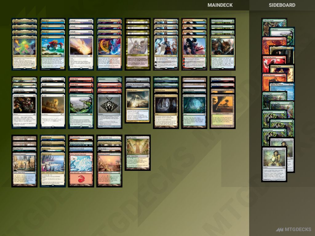 Modern Five-color Yorion deck by Florian Nesweda • MTG DECKS