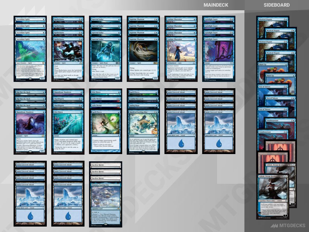 Explorer Mono Blue deck by MTGA-Assistant-Meta • MTG DECKS