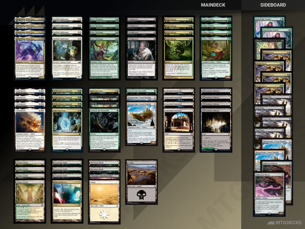 Pioneer Parhelion Shoot deck by Onoda Kenji • MTG DECKS