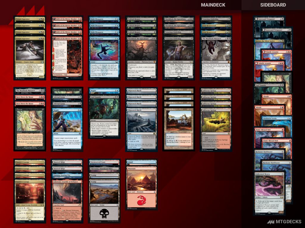 Arena Standard Resident Sleeper deck by krowz • MTG DECKS