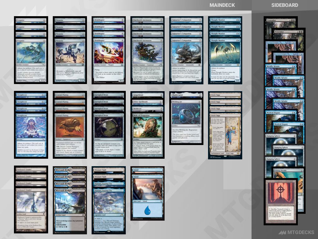 Modern 8-cast deck by Lorenzo Dalla Valle • MTG DECKS