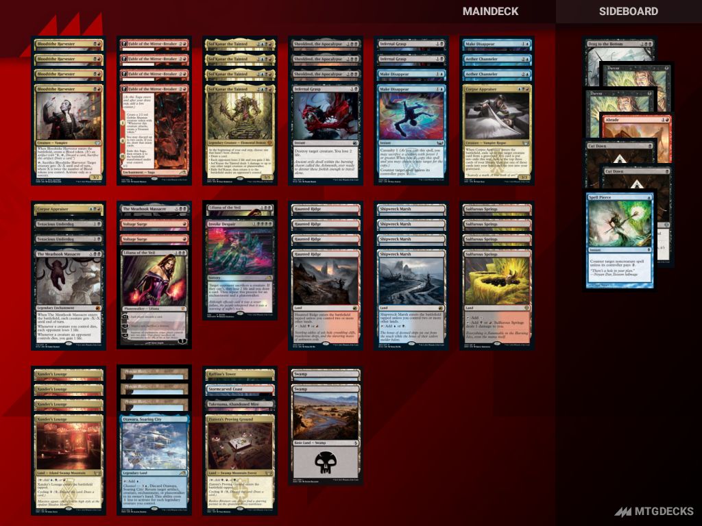 Arena Standard Sol Grixis deck by TheNerdySteve • MTG DECKS