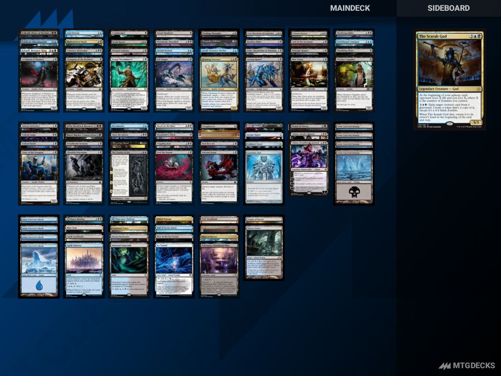 Historic-Brawl Scarab God Zombies (Historic Brawl) deck by brazorobot ...