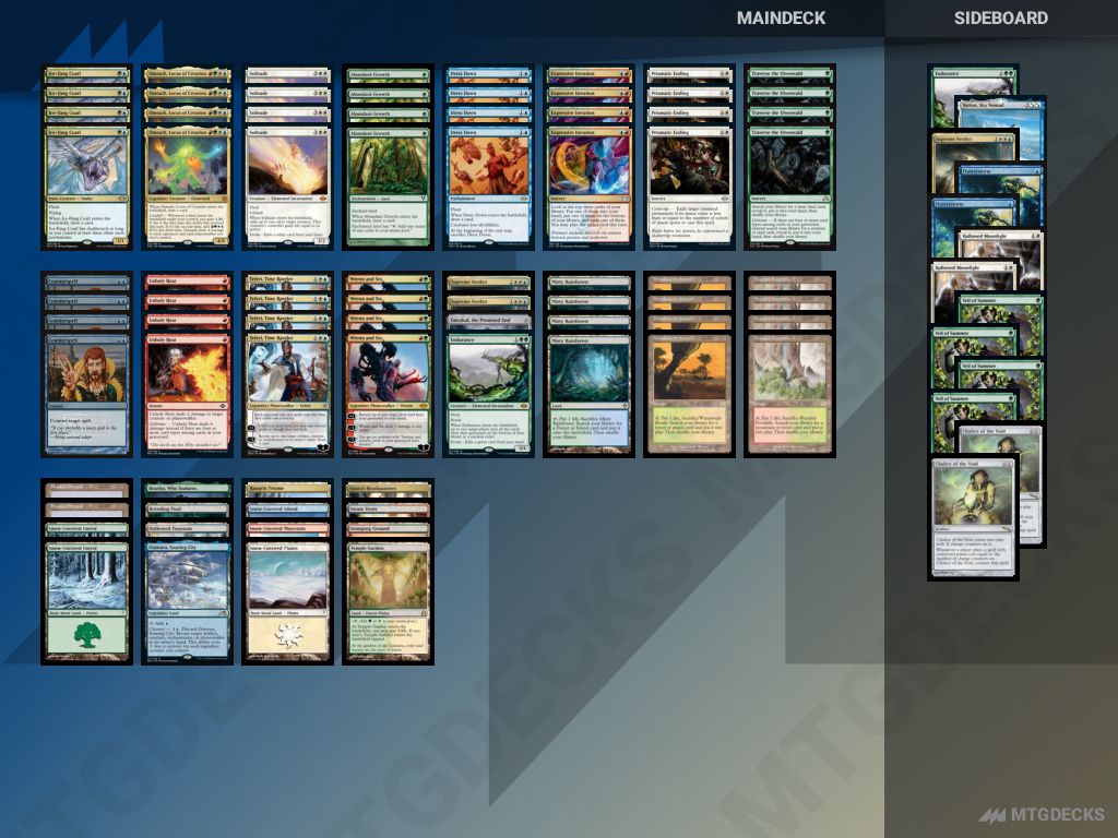 Modern 4c Control deck by Florian Trotte • MTG DECKS