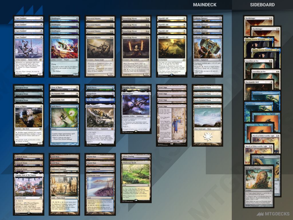 Modern Hammer Time deck by Berga_ • MTG DECKS