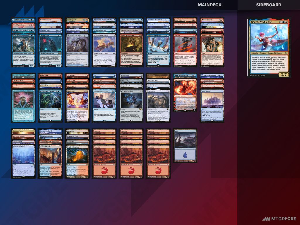 Arena Historic-Brawl Wild Magic Surge deck by Amazonian • MTG DECKS