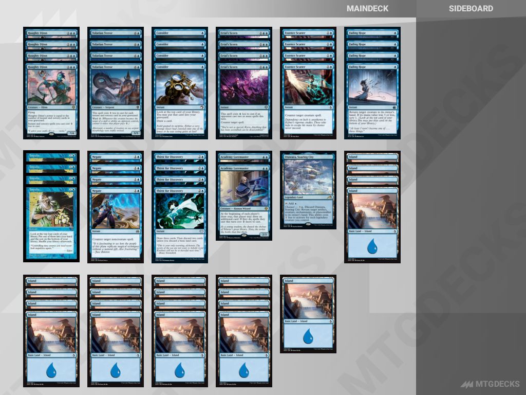 Arena Standard Counterdraw deck by Rebecca-xx • MTG DECKS