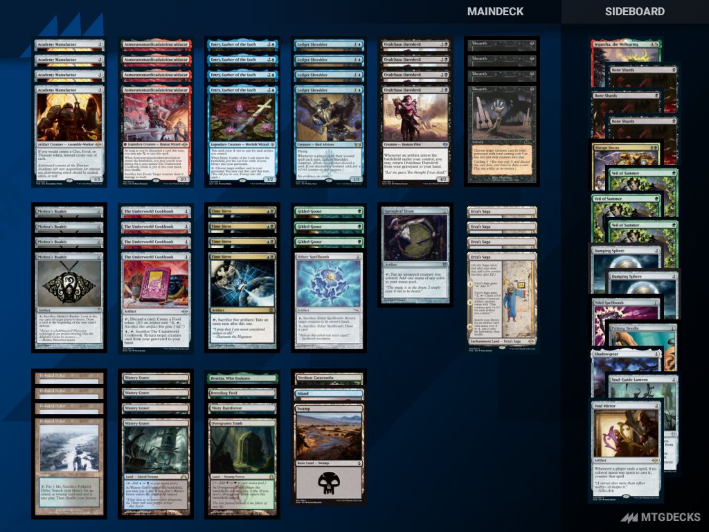Modern sultai asmo combo deck by blooka25 • MTG DECKS
