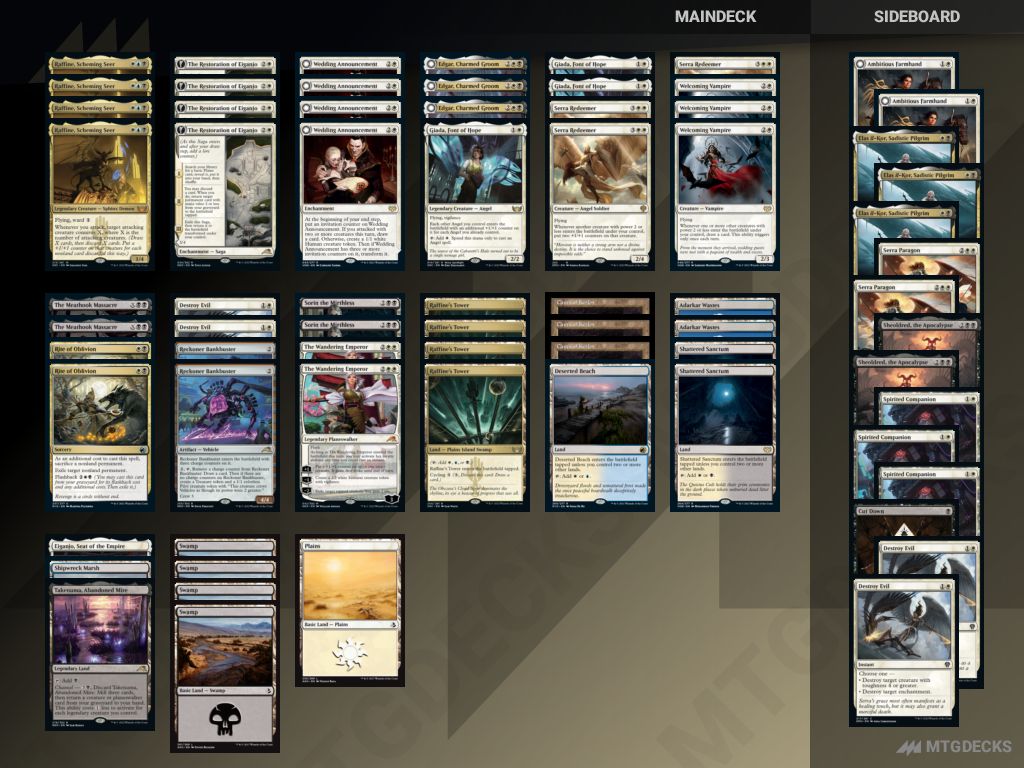Arena Standard 23 Std - Esper Sac deck by Rashida • MTG DECKS