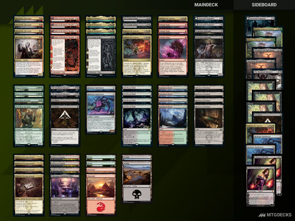 MTGO Standard Challenge #12483135 | October 08 • MTG DECKS