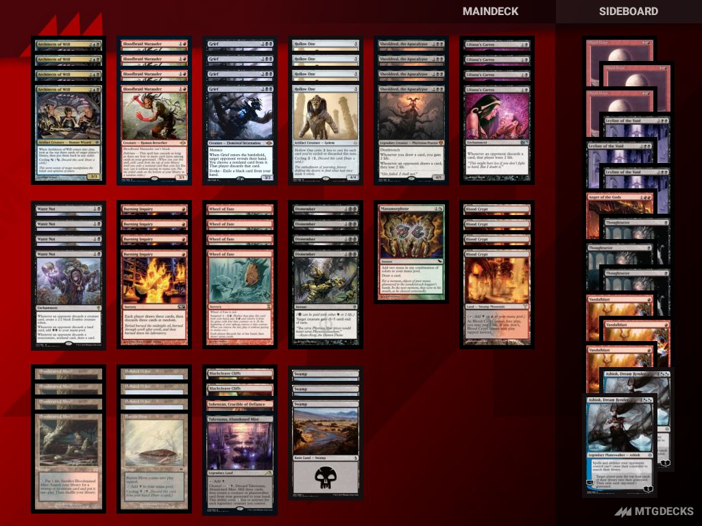 Modern Wheel of Sheoldred deck by jrdc14 • MTG DECKS