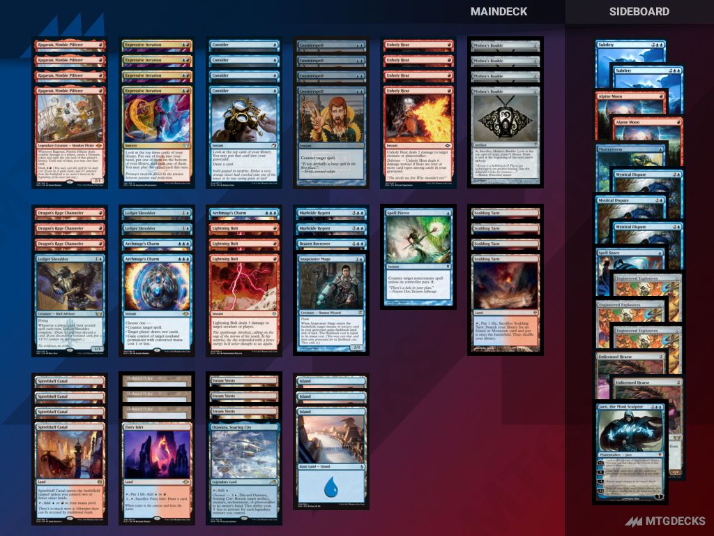 Modern Counter Monkey deck by Kato Yuki • MTG DECKS