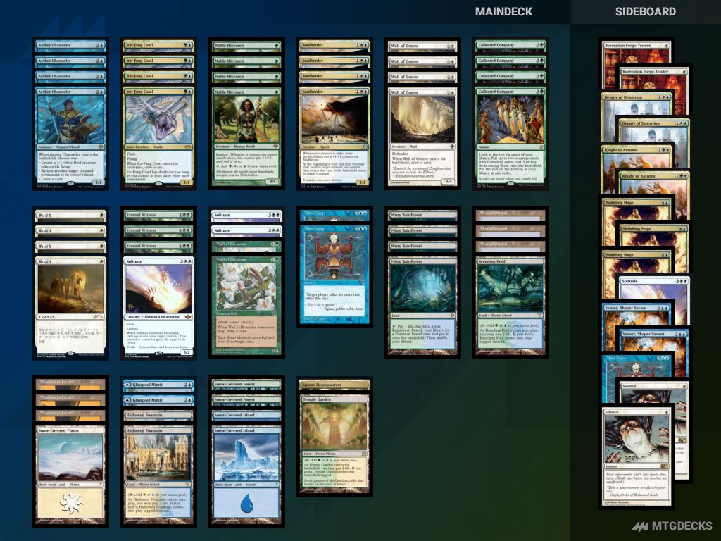 Modern bant coco deck by jpegexe • MTG DECKS