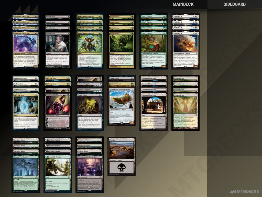 Arena Explorer Abzan Greasefang (Ex) deck by whiskeyjack1312 • MTG DECKS