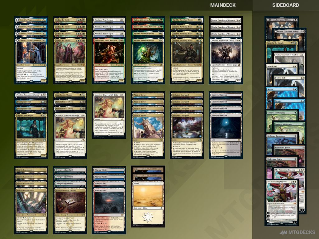 Arena Standard Five-color Midrange deck by Simon Uribe • MTG DECKS