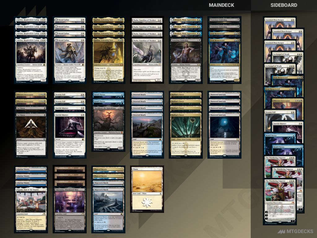 Standard Esper Midrange deck by Deivmeh23 • MTG DECKS