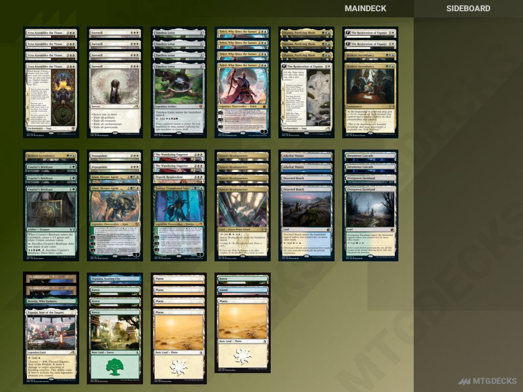 Arena Standard Bant Superfriends deck by SiroKo • MTG DECKS