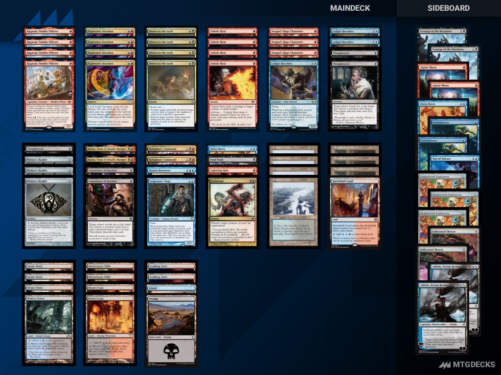 Modern Grixis Shadow deck by NARUSHIMA AKIRA • MTG DECKS