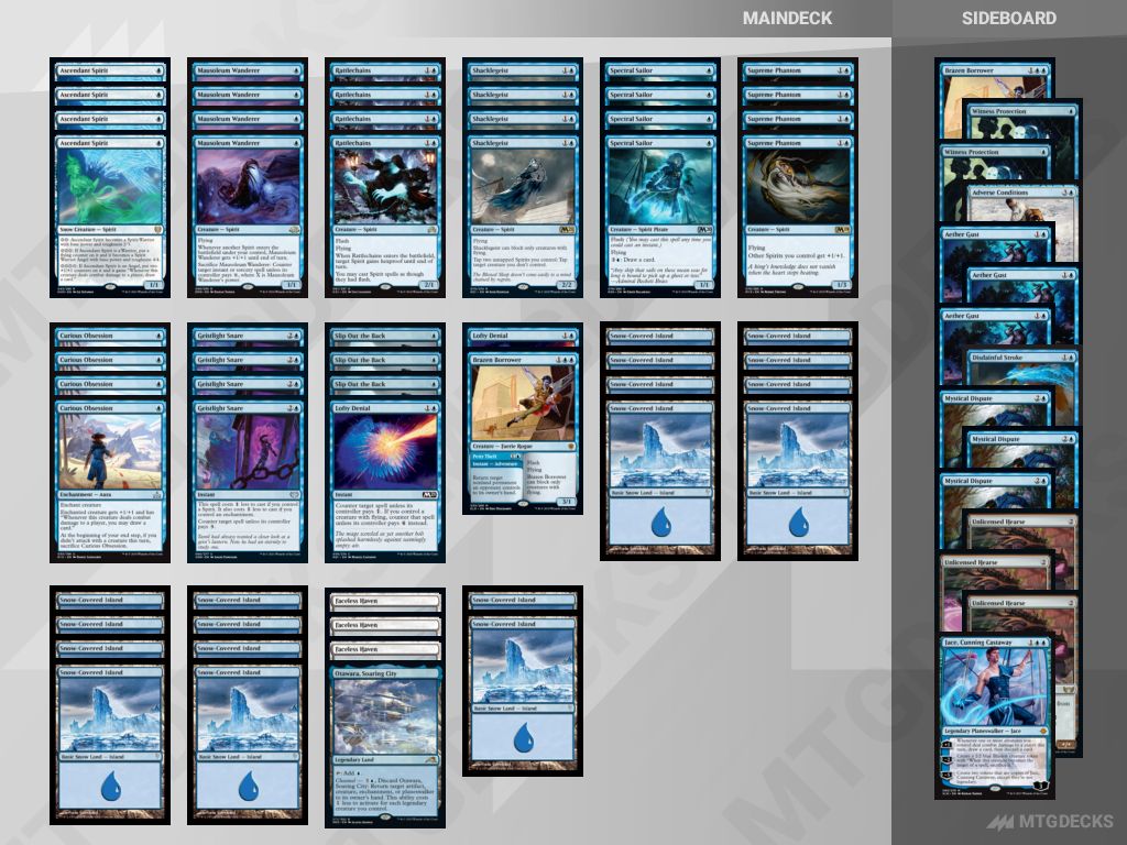 Pioneer Spirit deck by Nakata Tsuyoshi • MTG DECKS