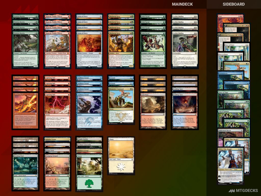Modern Tribal Zoo deck by Foo ZhiJie • MTG DECKS