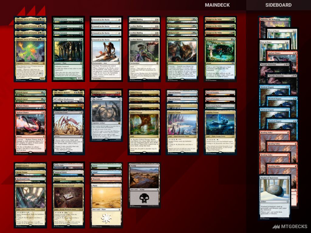 Pioneer 5 Color Niv-Mizzet deck by shir kahn • MTG DECKS