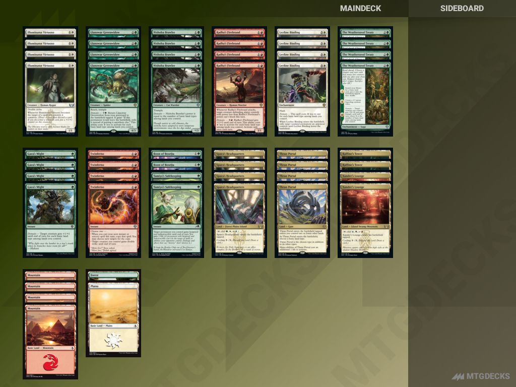 MTG Standard Dominaria United 5 Color Domain top decks • MTG DECKS