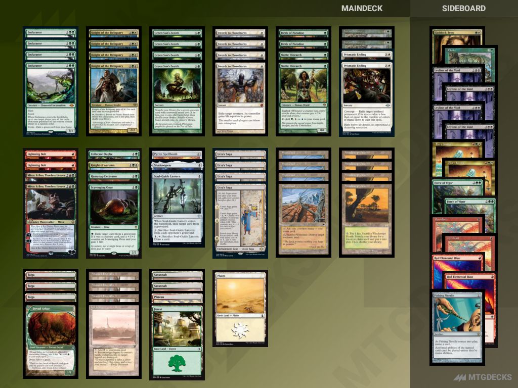 Legacy Zoo deck by Sergi Juan De La Cruz • MTG DECKS