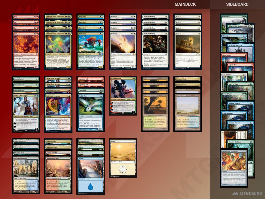 Modern 4 Color Omnath deck by dm95 • MTG DECKS