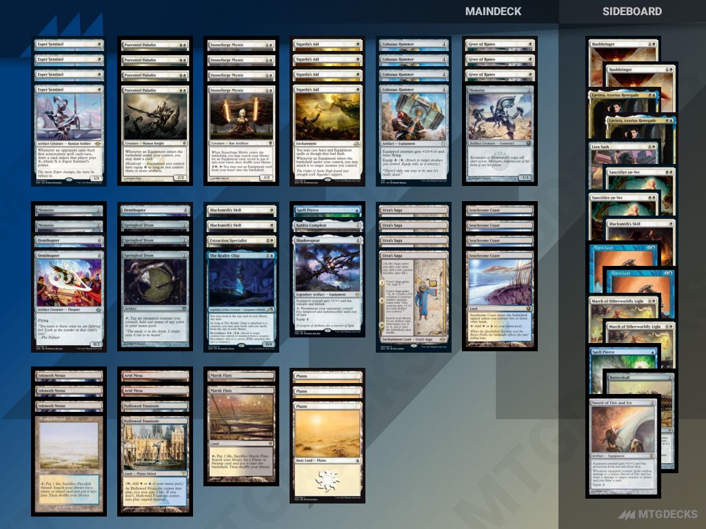 Modern Hammer Time deck by Hoshino Kazuki • MTG DECKS