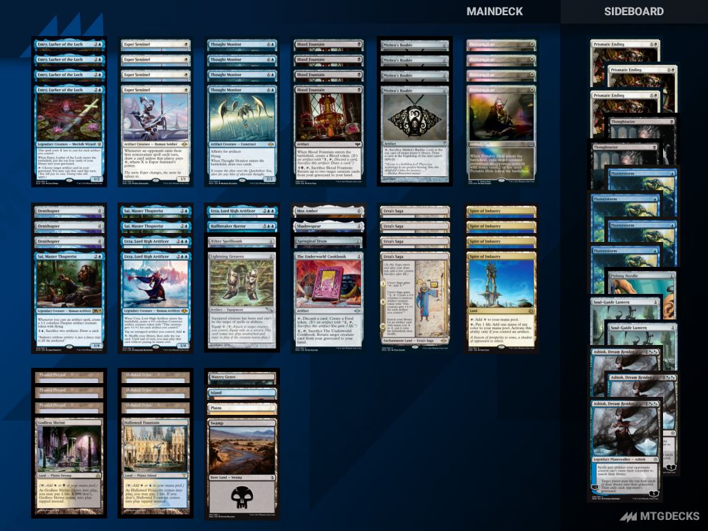 MTG Modern Esper Artifacts top decks • MTG DECKS