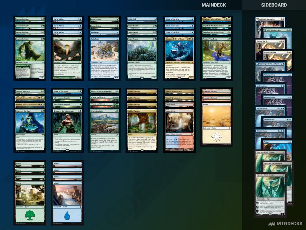 Arena Explorer Four-color Combo deck by pepciman #58857 • MTG DECKS