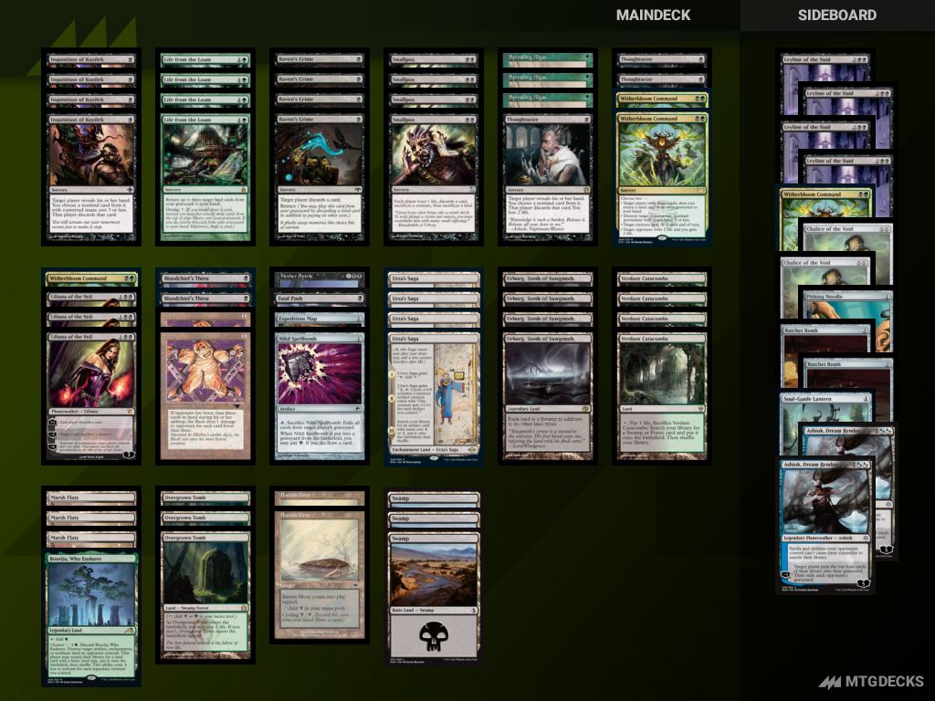 Modern Golgari Pox deck by electricbob31 • MTG DECKS